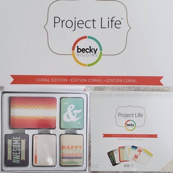 project life | Office | Project Life Coral Edition Core Value Kit ...